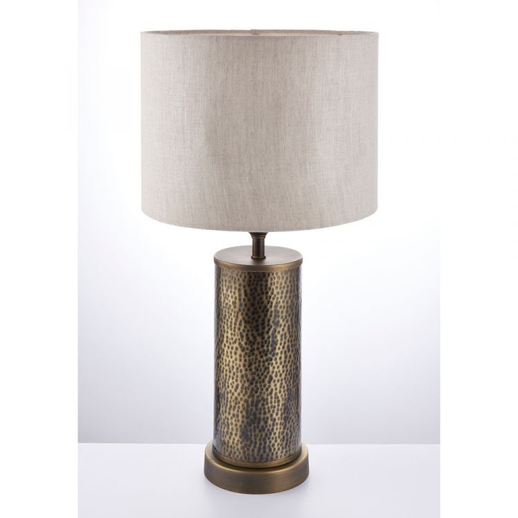 71591: Indara Table Light, aged bronze : Endon - from £97.73