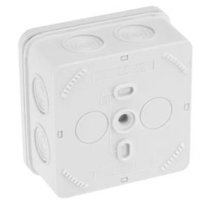 490: IP55 Junction Box, 87mm x 87mm : BG Electrical
