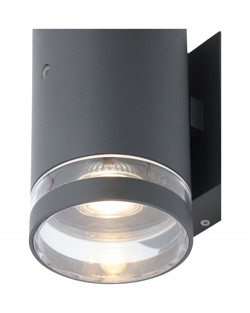 ZN-34042-ANTH: Lens Double Spot Light, IP44, Anthracite