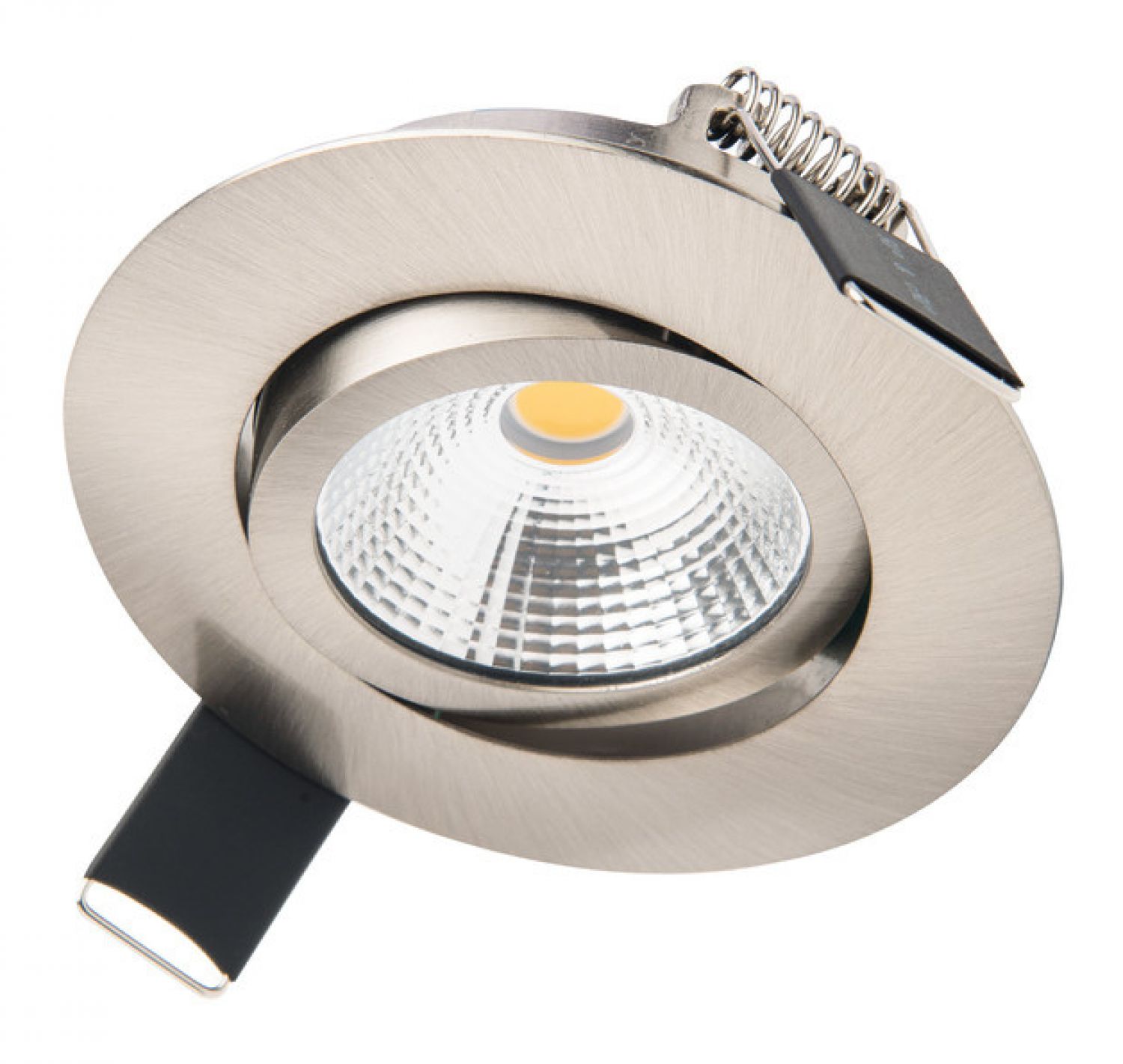 ILDL65L007: Lux Ultra Slim Tilt 6.5w LED Downlight, Satin