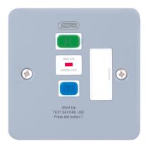 LGRCD-6: Metal Clad RCD Protected 13A Fused Connection Unit
