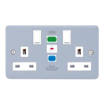 LGRCD-5: Metal Clad Single Socket With RCD Protection, 2