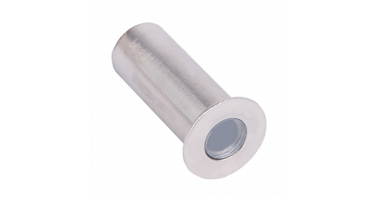 LED-PL2-WW: Single Head Micro-Disc LED Plinth Light 14mm