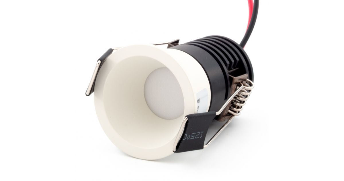 ALC35-WH-3K: Mini LED Downlight, IP20, White, 3000K, 40mm