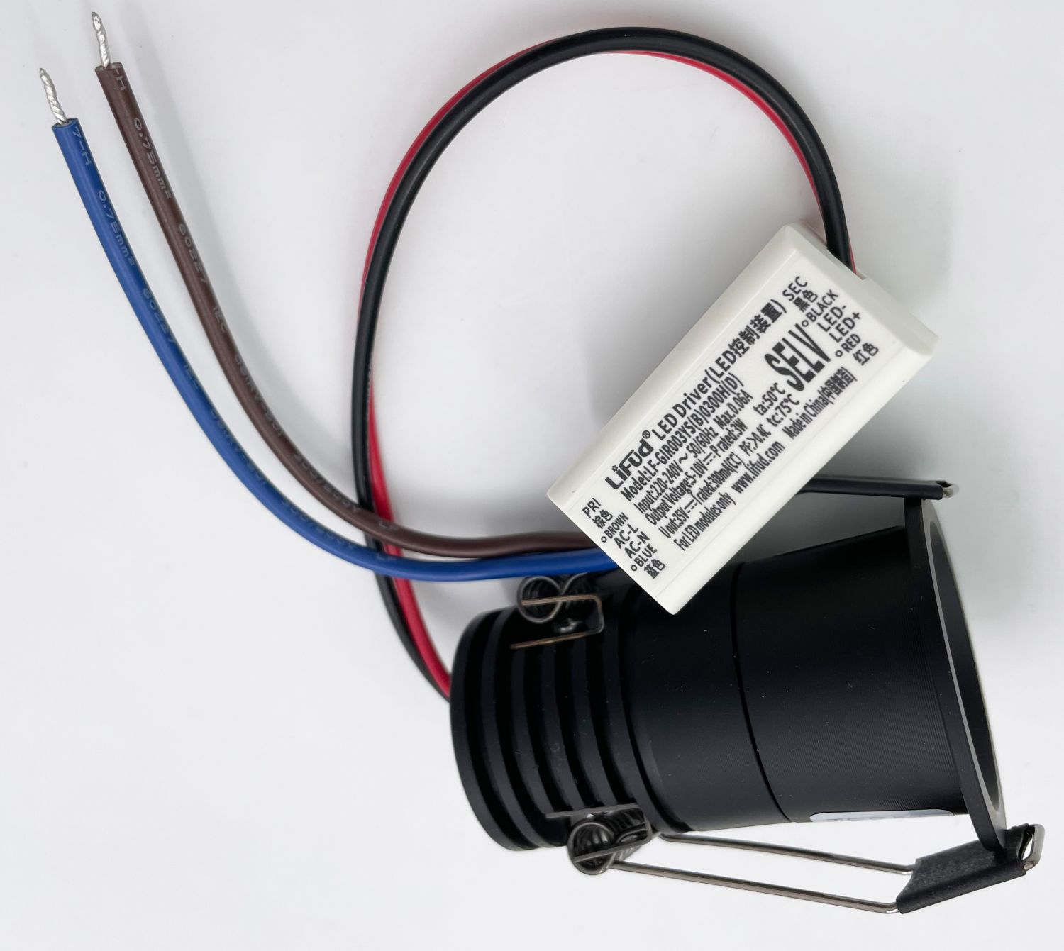 ALC35-WH-4K: Mini LED Downlight, IP20, white, 4000K, 40mm