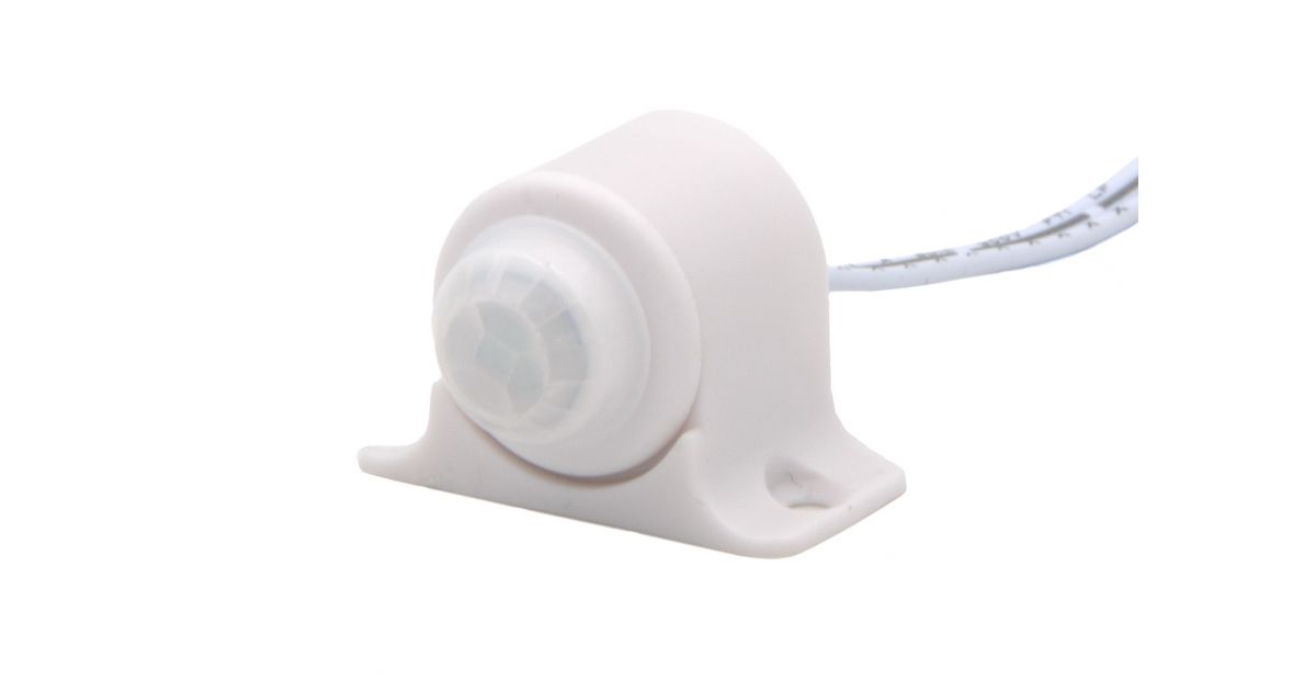 Miniature PIR Sensor, 12v/24v, 18mm, TOP, Surface Or Recess