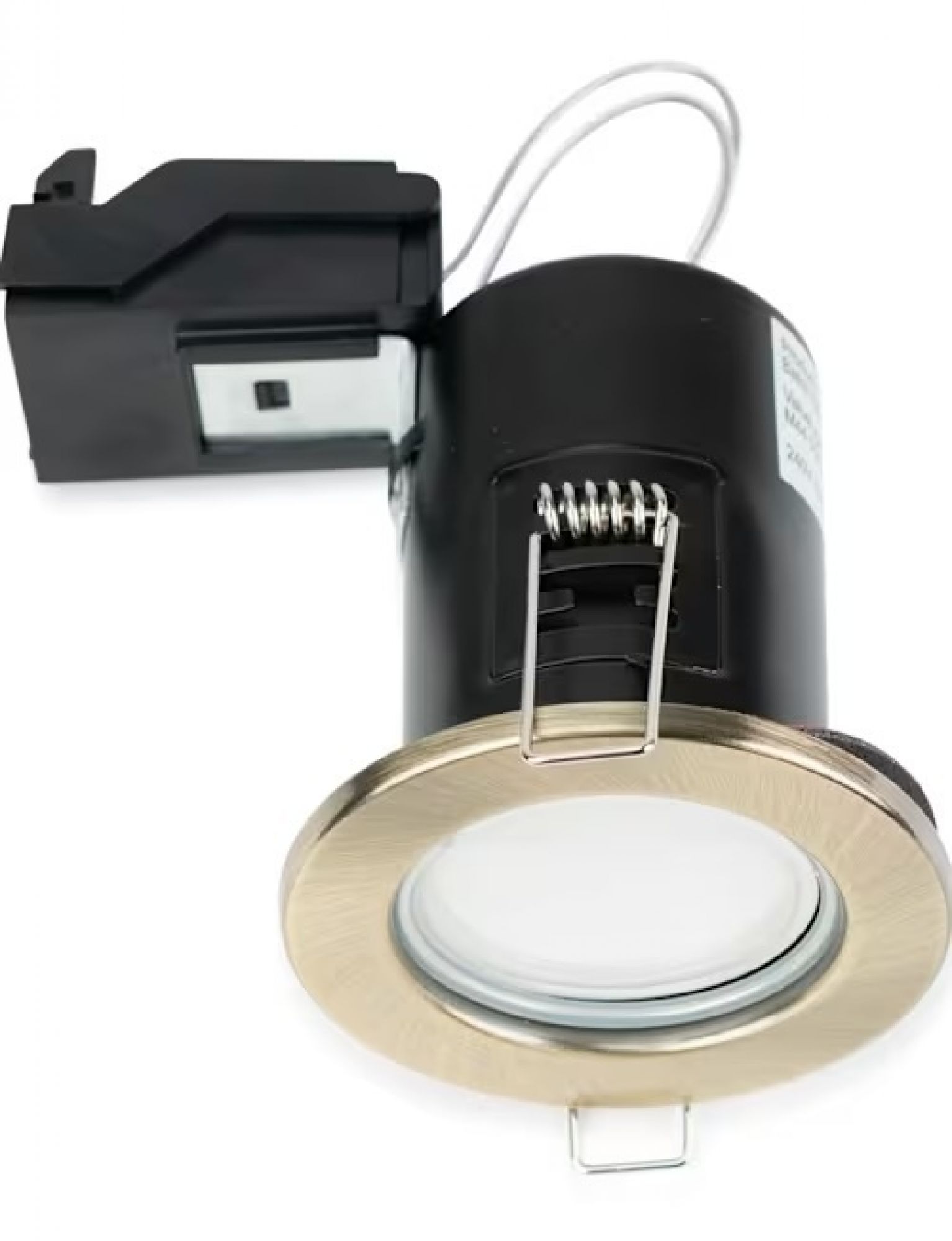 17073: Fixed Downlight, 65mm Cutout, Antique Brass : MiniSun