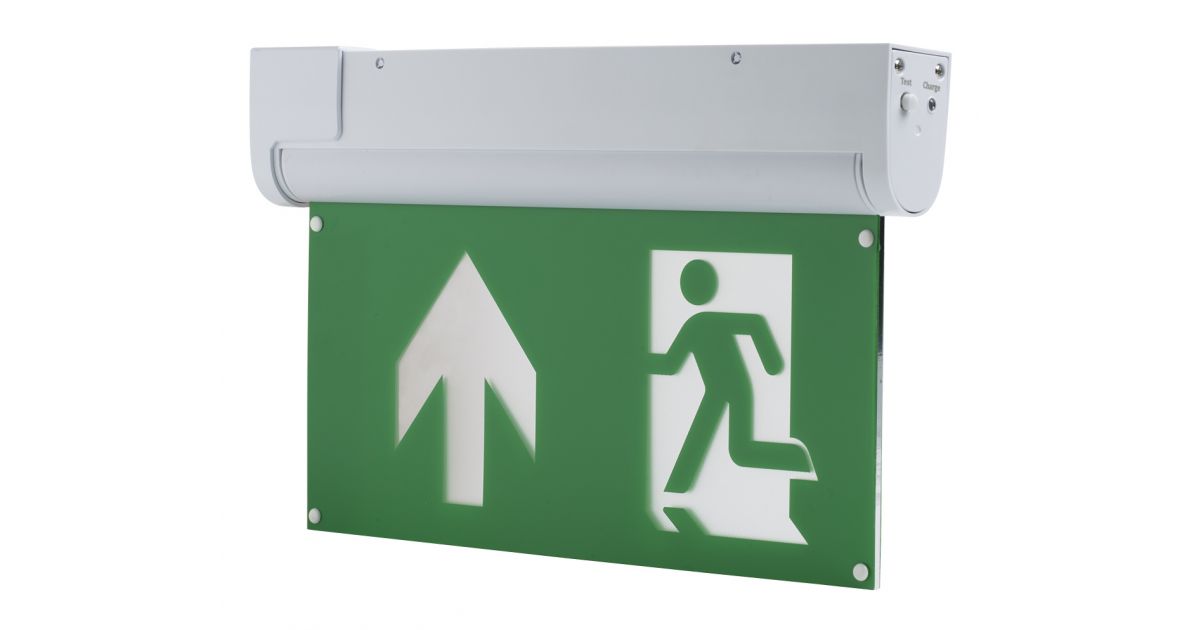 EM-LED-MF1: Multi Function Maintained LED Emergency Exit