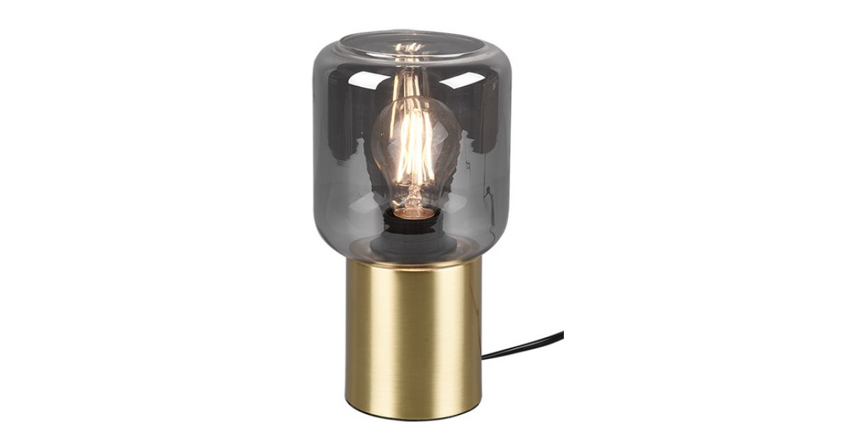 R50591008: Nico Table Light, Matt Brass : Trio - from £20.31