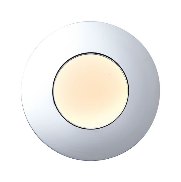 Saxby 69882: OrbitalPLUS LED Fixed Downlight, chrome, 9w, 3000K, warm ...
