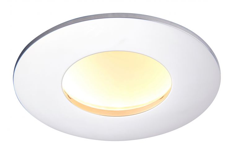 112544: OrbitalPro 4CCT LED Fixed Downlight, Chrome, 9w
