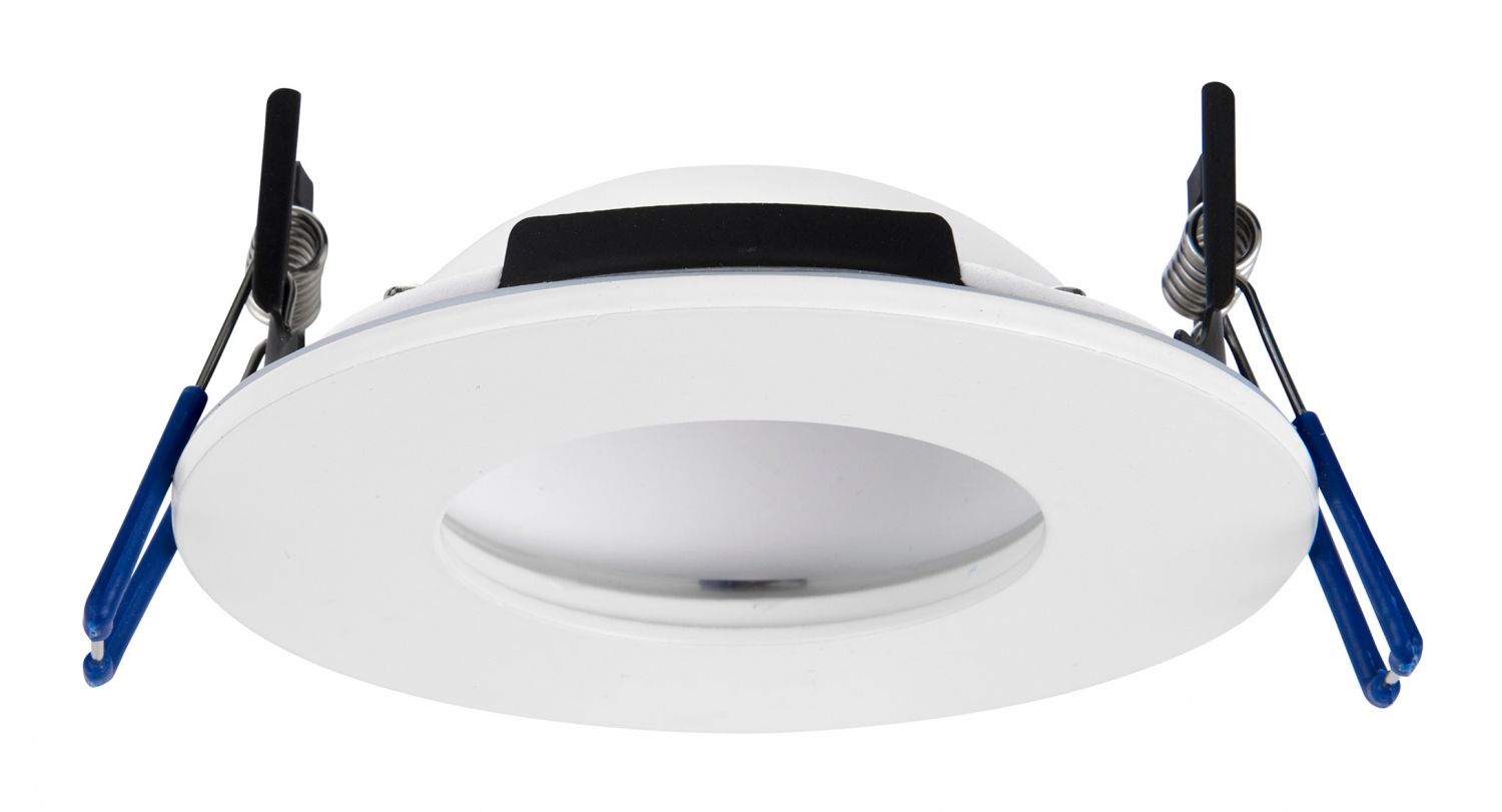102669: OrbitalPro 4CCT LED Fixed Downlight, Matt White, 9w