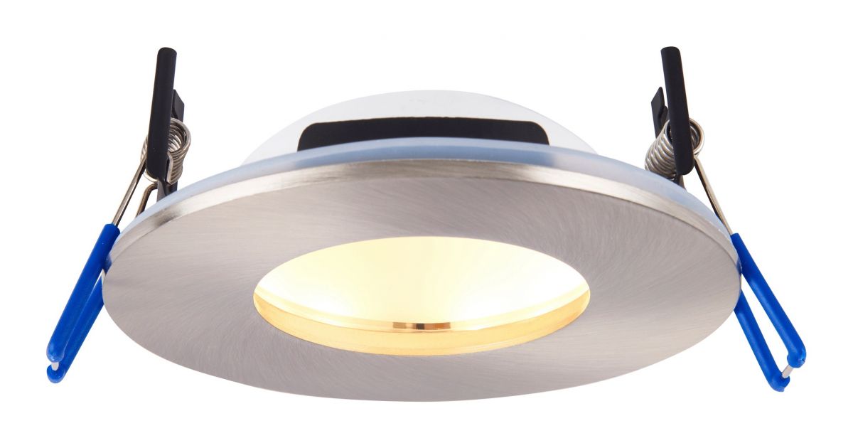 112543: OrbitalPro 4CCT LED Fixed Downlight, Satin Nickel