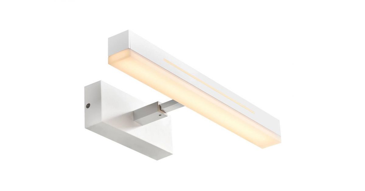 2015401001: Otis LED Wall Light, IP44, White, 400mm