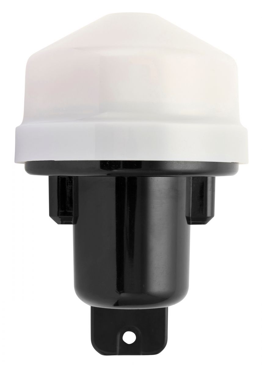 90981: Photocell Sensor, IP44, White/Black : Saxby