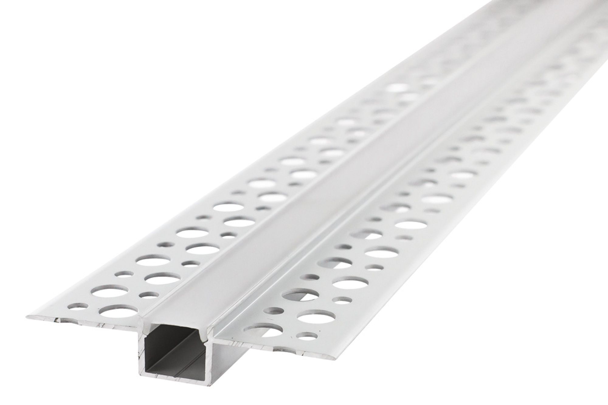 ILPFR175: Plaster-In Profile For LED Tape, 13mm x 14mm 1m