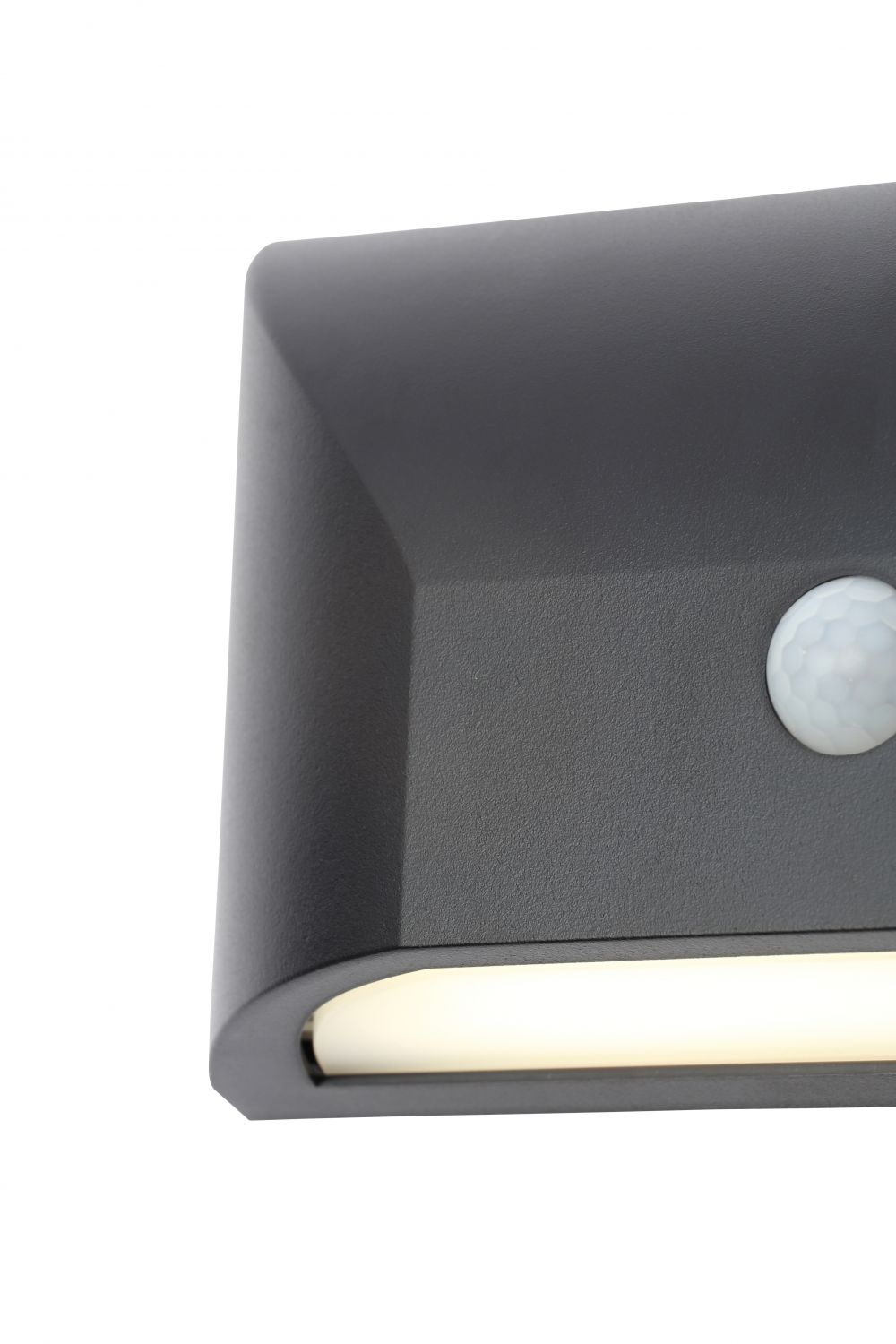 CZ-31747-BLK: Poole LED Light, Black, IP65, PIR, Downlight