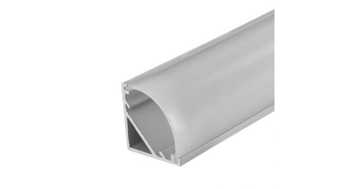 ILPFC046: Profile For LED Tape, 20mm x 1m, Frosted Diffuser