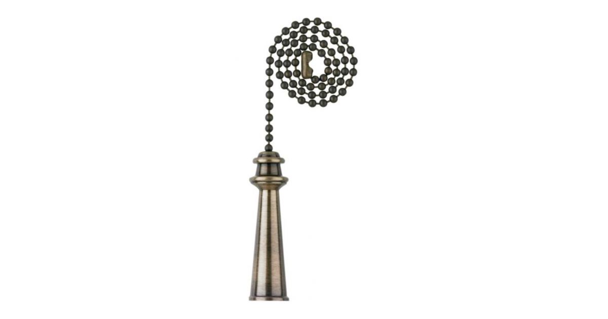 77108: Pull Chain, Antique Brass : Westinghouse - from £4.00