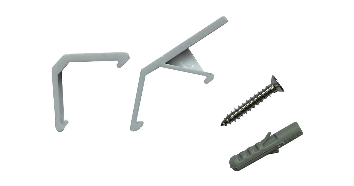 SL-LED Clips: Quadrant Spare Fixing Clips : Leyton Lighting