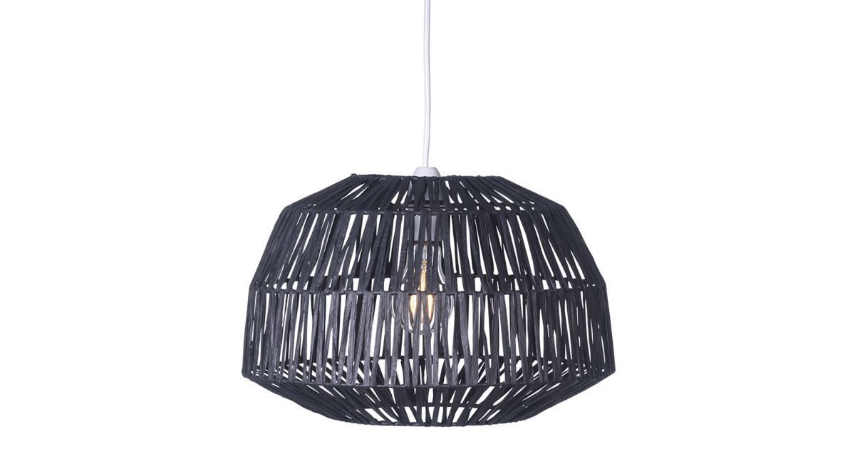 270 BK: Reims Light Shade, Black, Shade Only : Oaks Lighting