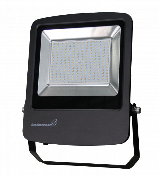 N6066: Rex 150w Slim LED Floodlight, Photocell, Cool White