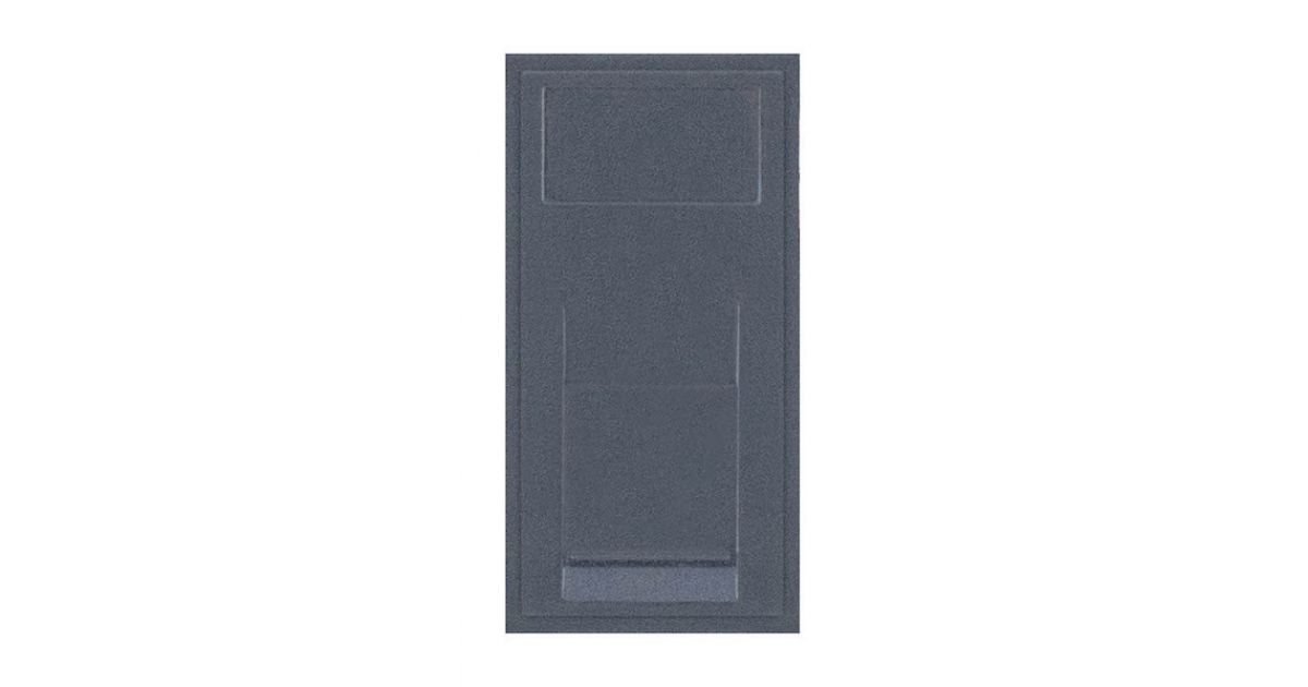 MOD-48: RJ45 Cat6 Data Socket Euro Module, Grey : Selectric