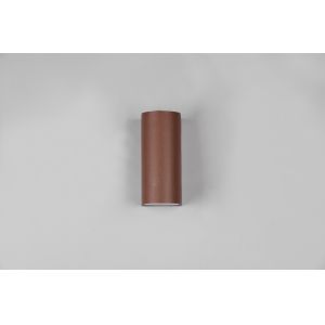 204260224: Roya Double Spot Light, IP44, Rusty Effect, Round