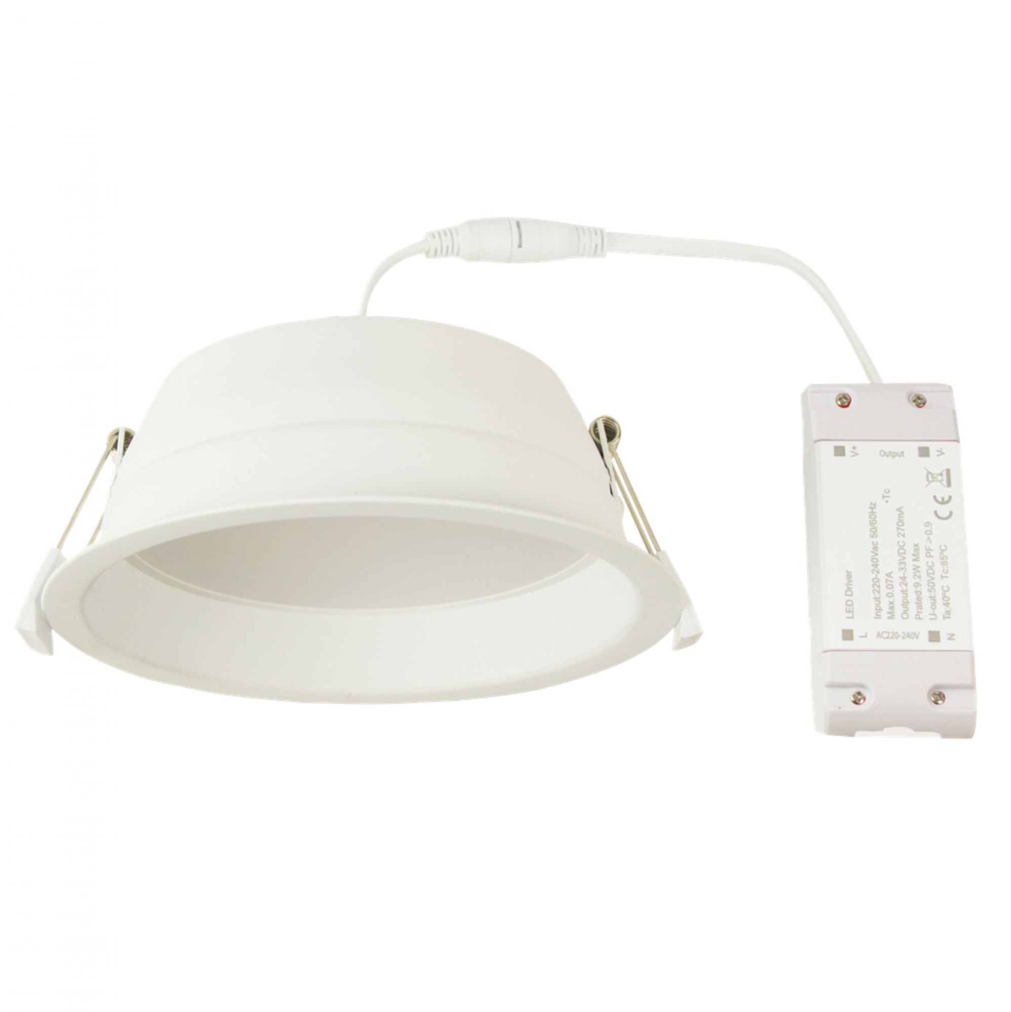 SATURN-15W: Saturn LED Panel Downlight, IP44, white, 15w