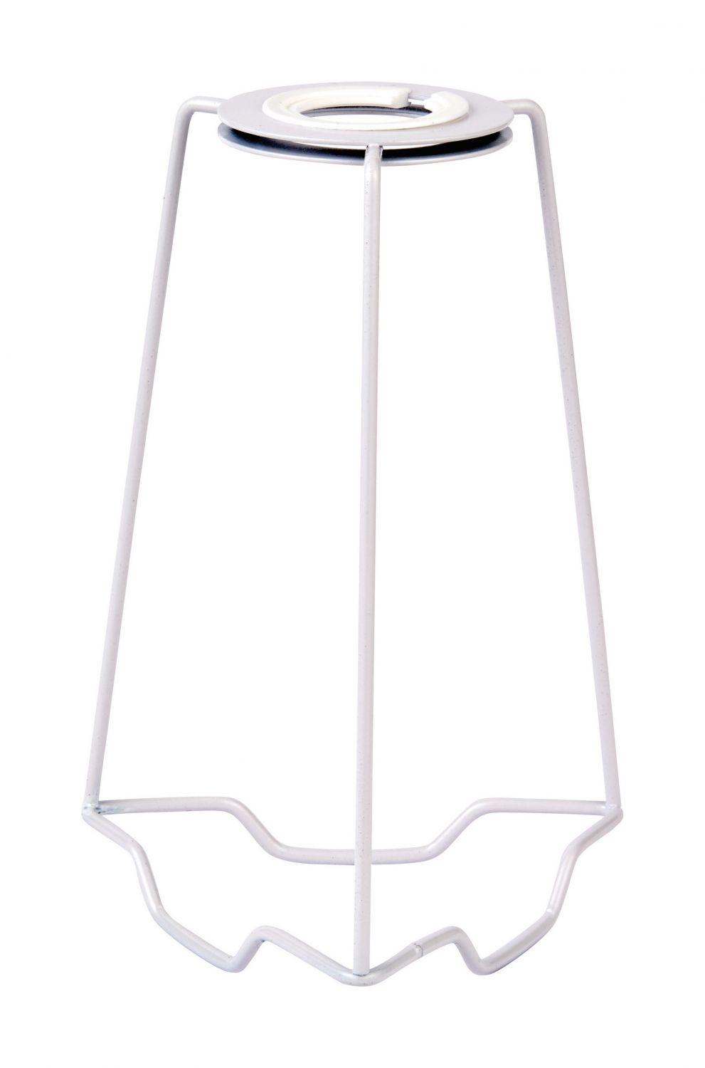 SC-7: Shade Carrier 7 inch, white, reducer ring : Endon