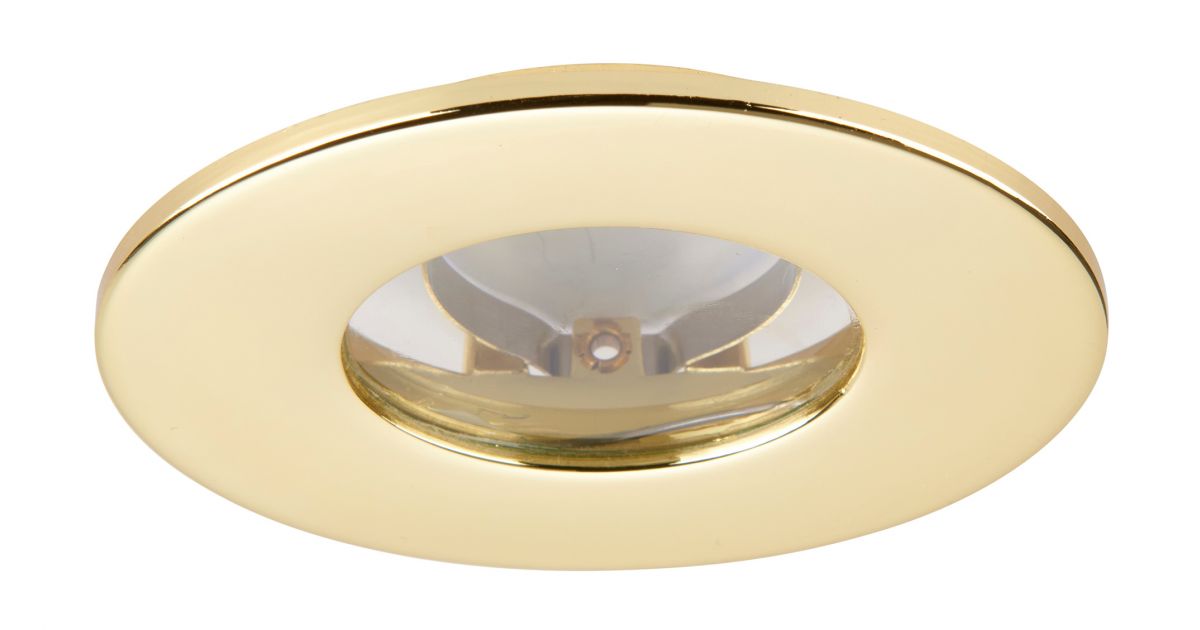 113286: ShieldONE 65 Fixed Bezel, Brass Plate, 85mm, IP65