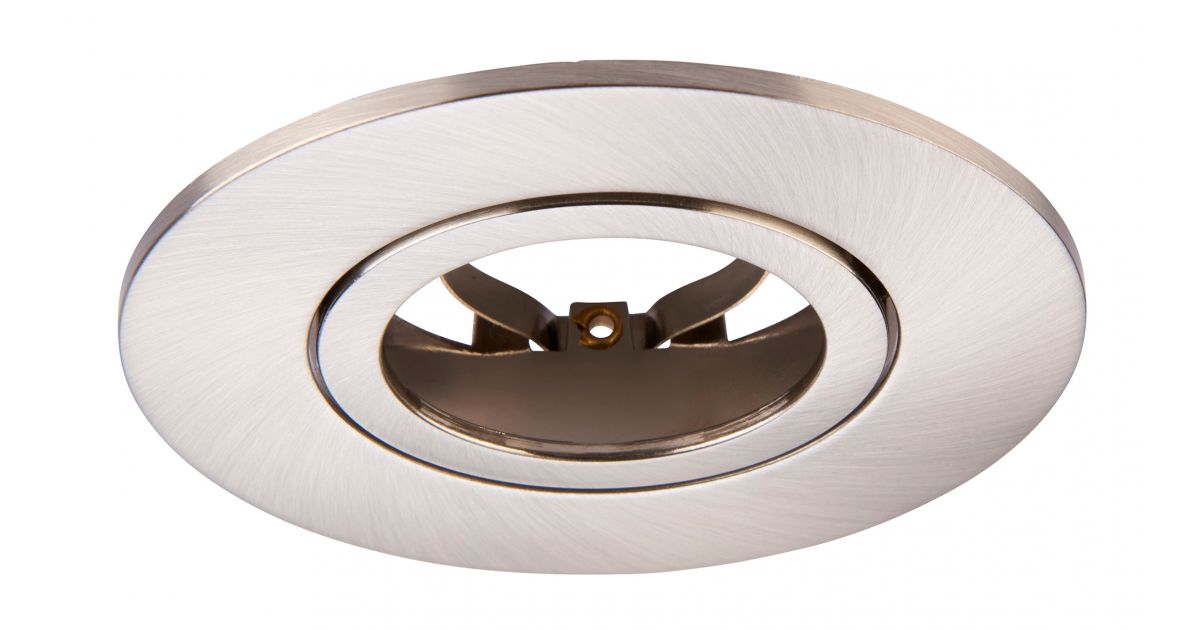 111579: ShieldONE 75 Tilt Bezel, Satin Nickel Plate, 92mm