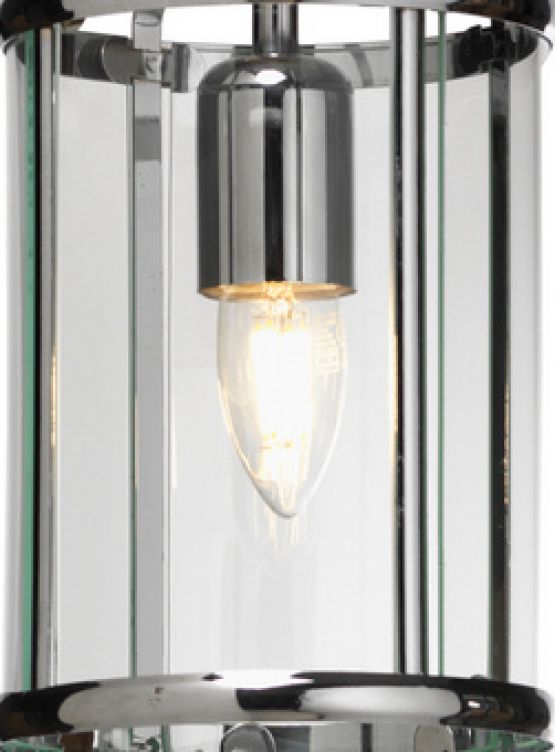 351 FL GLASS: Spare Glass For Fern Range, Single Flush