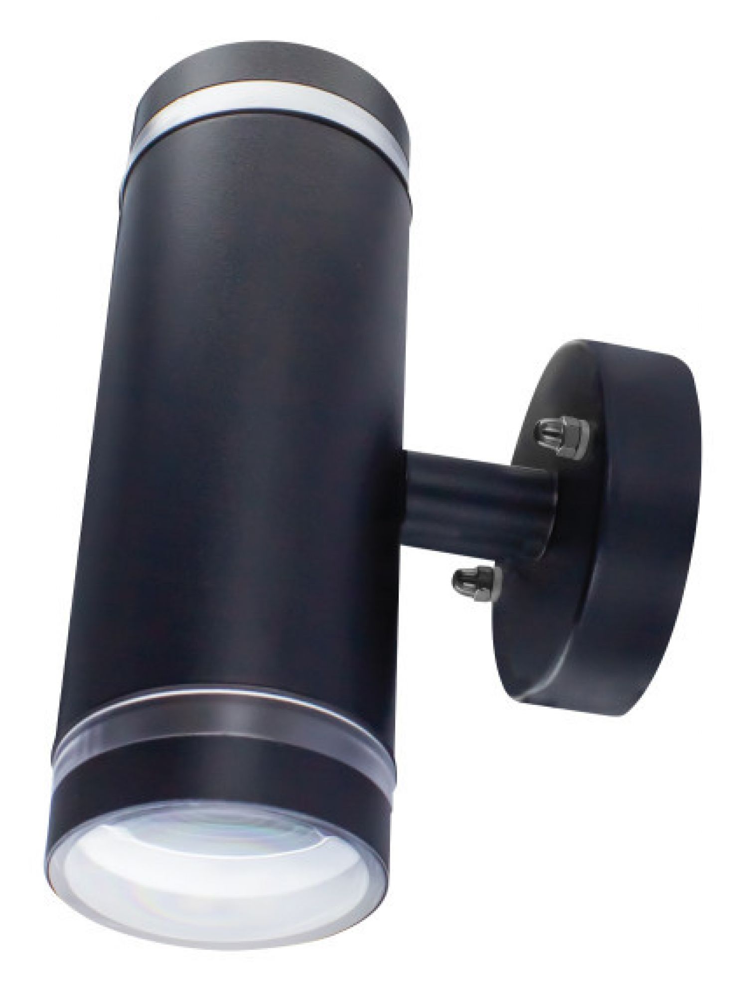 ILDED042: Stainless Steel Double Spot Light, IP65, Black