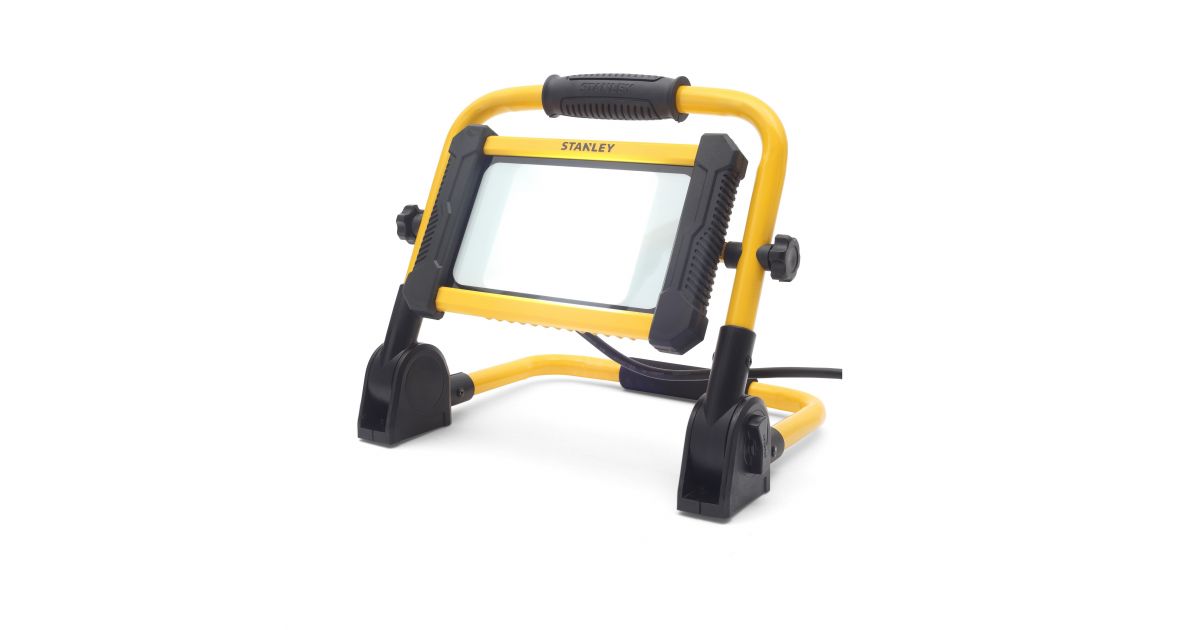SXLS31337E: 50w Folding LED Work Light, 230v, IP65, 6000K