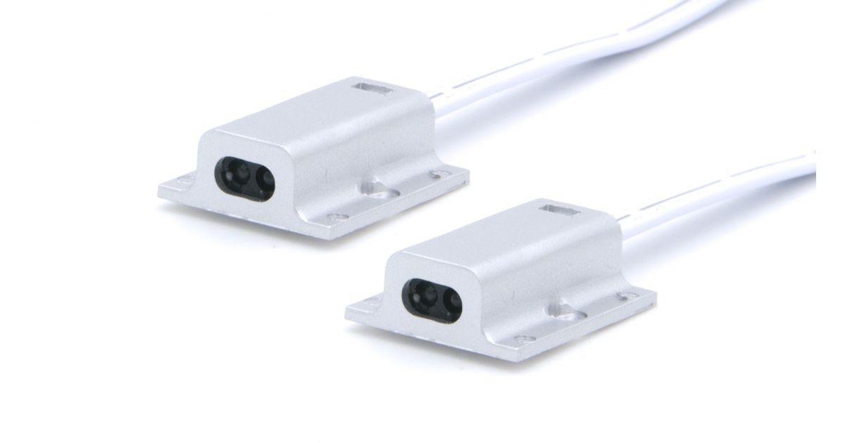 IR Door Sensor With Twin Head 12v/24v On/Off Switch JB Conn.