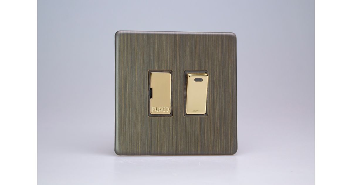 XDY6NS.AB: Switched Fused Spur + Neon, Urban Screwless