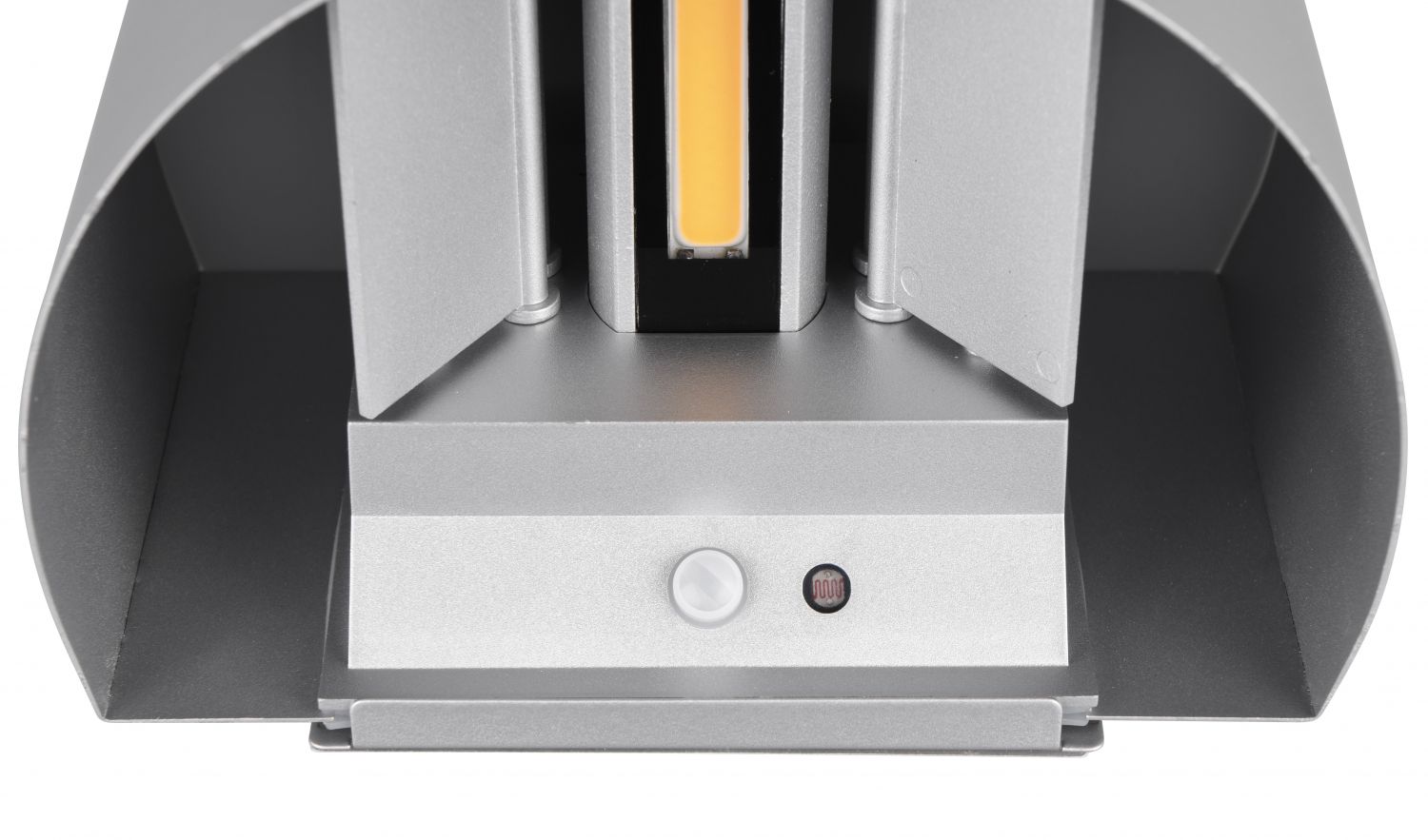 R27769187: Talent LED Wall Light, IP44, Titanium : Trio