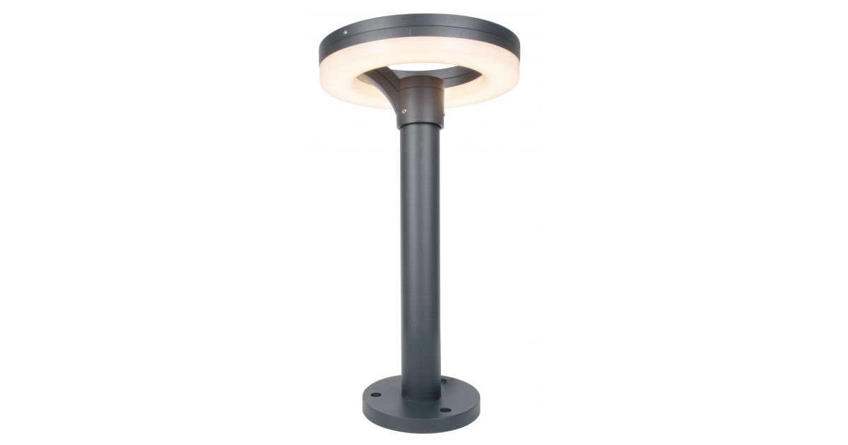 TAR10S-GRY: Tarkine LED Bollard Light, IP65, grey, 400mm