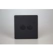 JDYP252S.MB: V-Pro Dimmer, Urban Screwless Matt Black, 120w