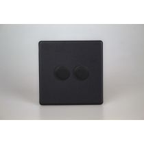 JDYP252S.MB: V-Pro Dimmer, Urban Screwless Matt Black, 120w