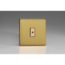 JDBE101S: V-Pro Multi-Point Dimmer, Screwless Brushed Brass