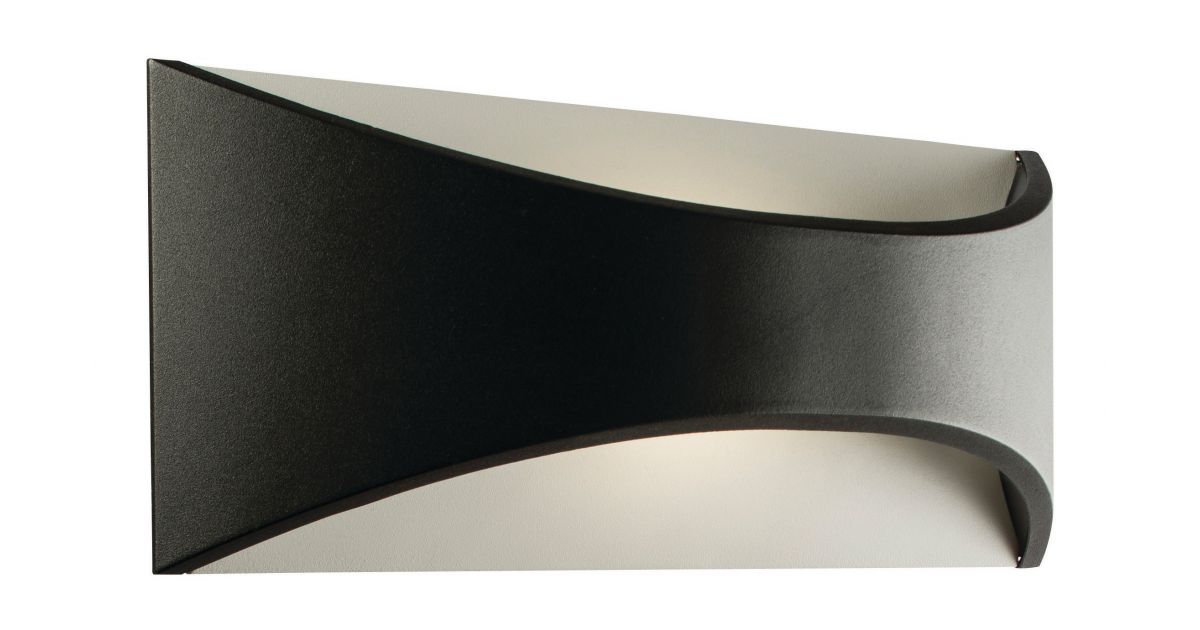 61865: Vulcan CCT Wall Light, 300mm, IP65, Textured Matt