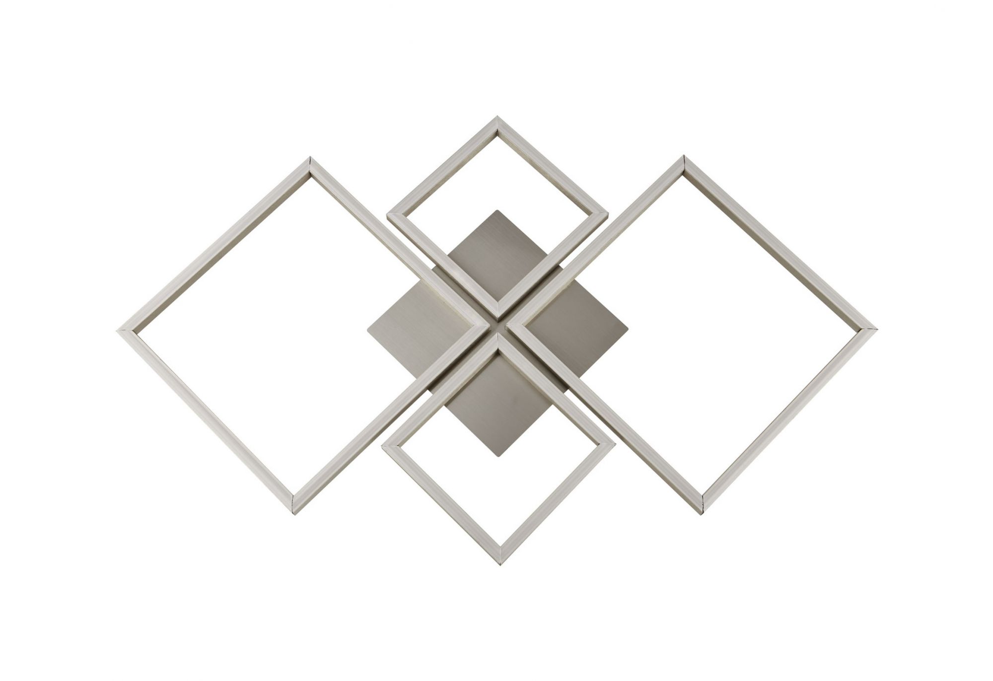 2914SS: Wall Art 4 LED Light, Satin Silver : Searchlight