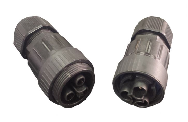 1929: Waterproof Plug-Socket Connector, IP68, 16A