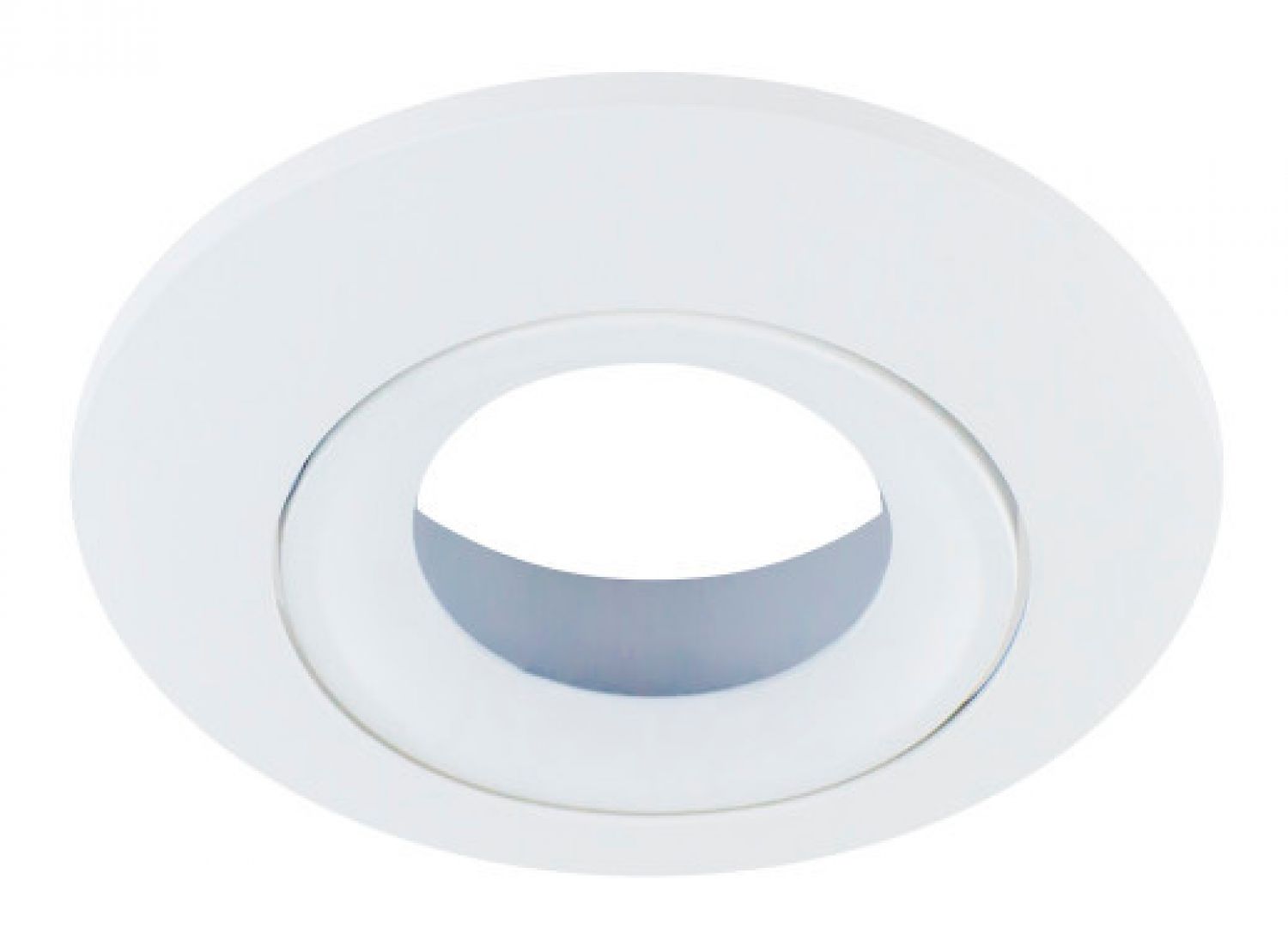 ILDLFR92C019: White Bezel For Luxfire Tilt Downlights