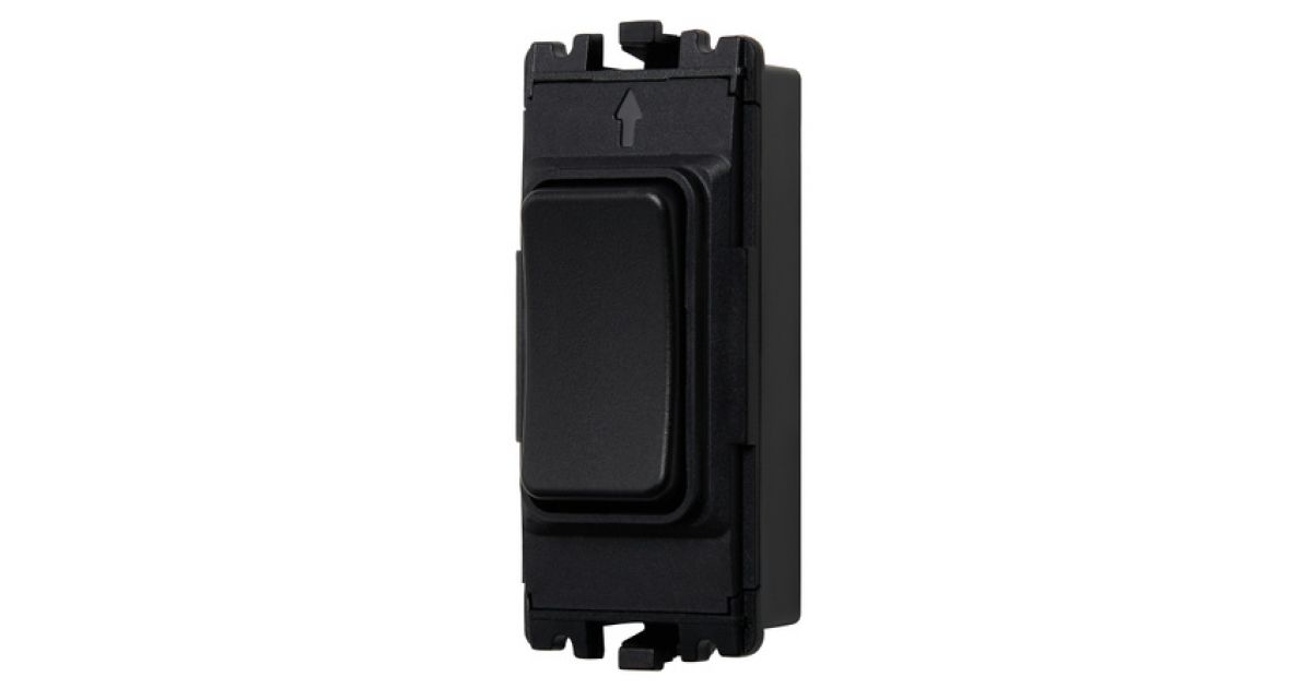 CUL-42498: Wireless Kinetic Grid Switch, Black, 1-Gang