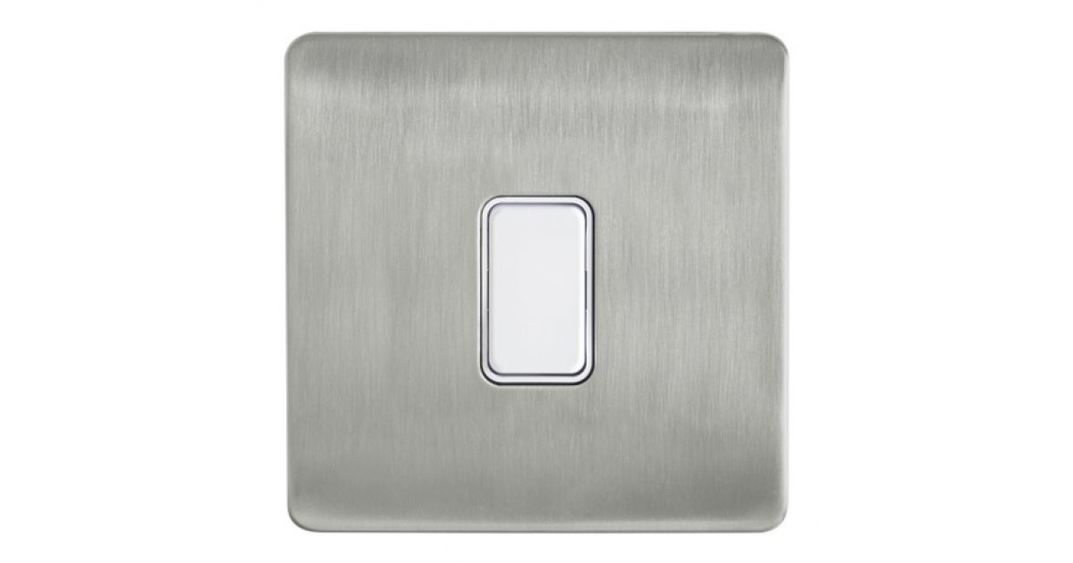 CUL-44839: Wireless Kinetic Grid Switch Frame, Satin Nickel