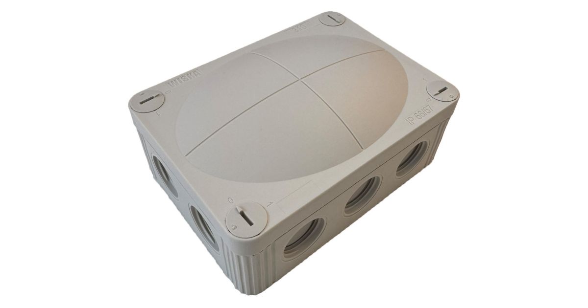 10113407 COMBI 310 LG: Junction Box, 117x85x51mm, Grey