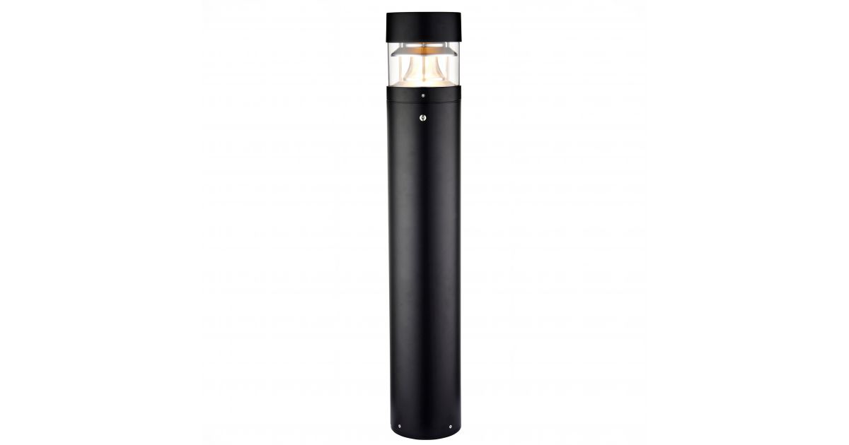 119099: Zone Bollard Light, 980mm, Textured Black, Photocell